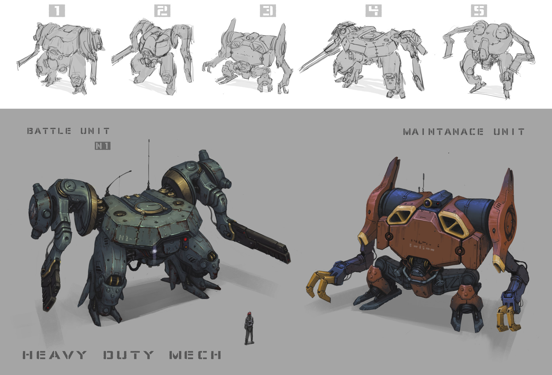 ArtStation - battle bot