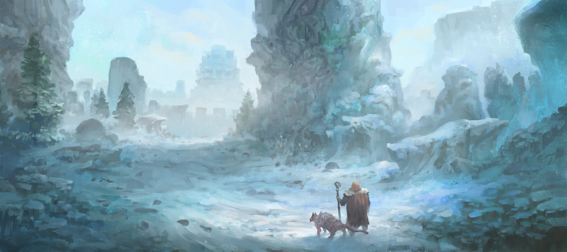 ArtStation - Cold Rocks