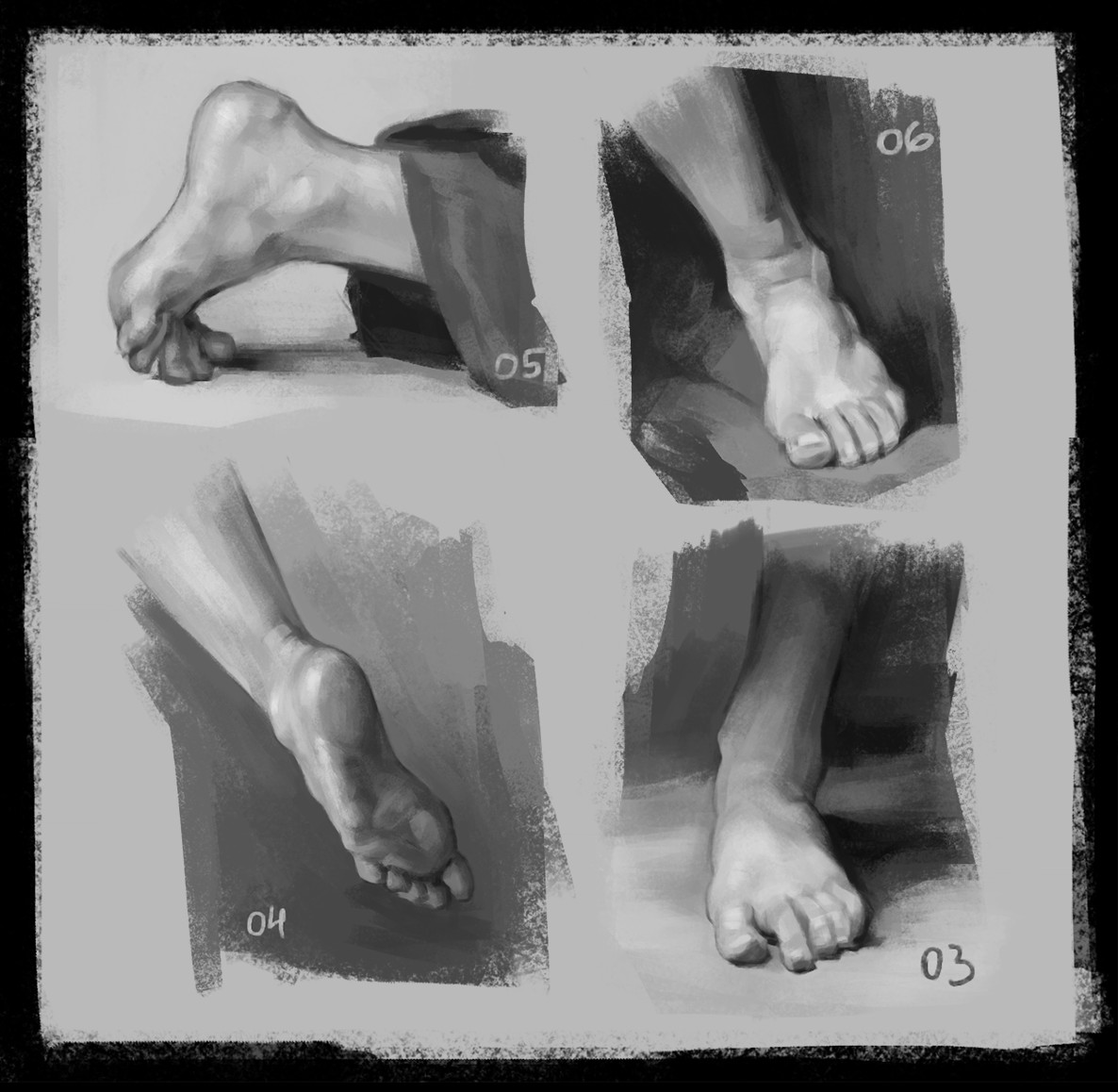 ArtStation - Feet studies