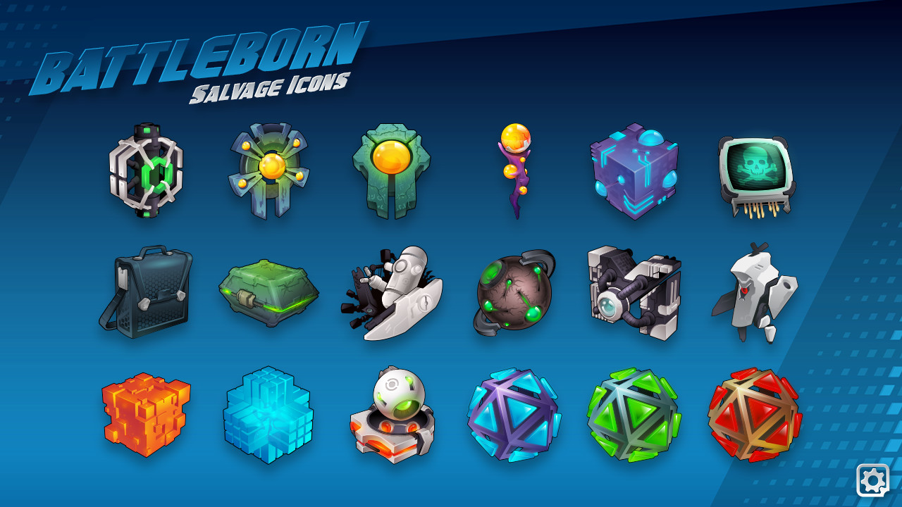 Michael Paskar - Battleborn UI