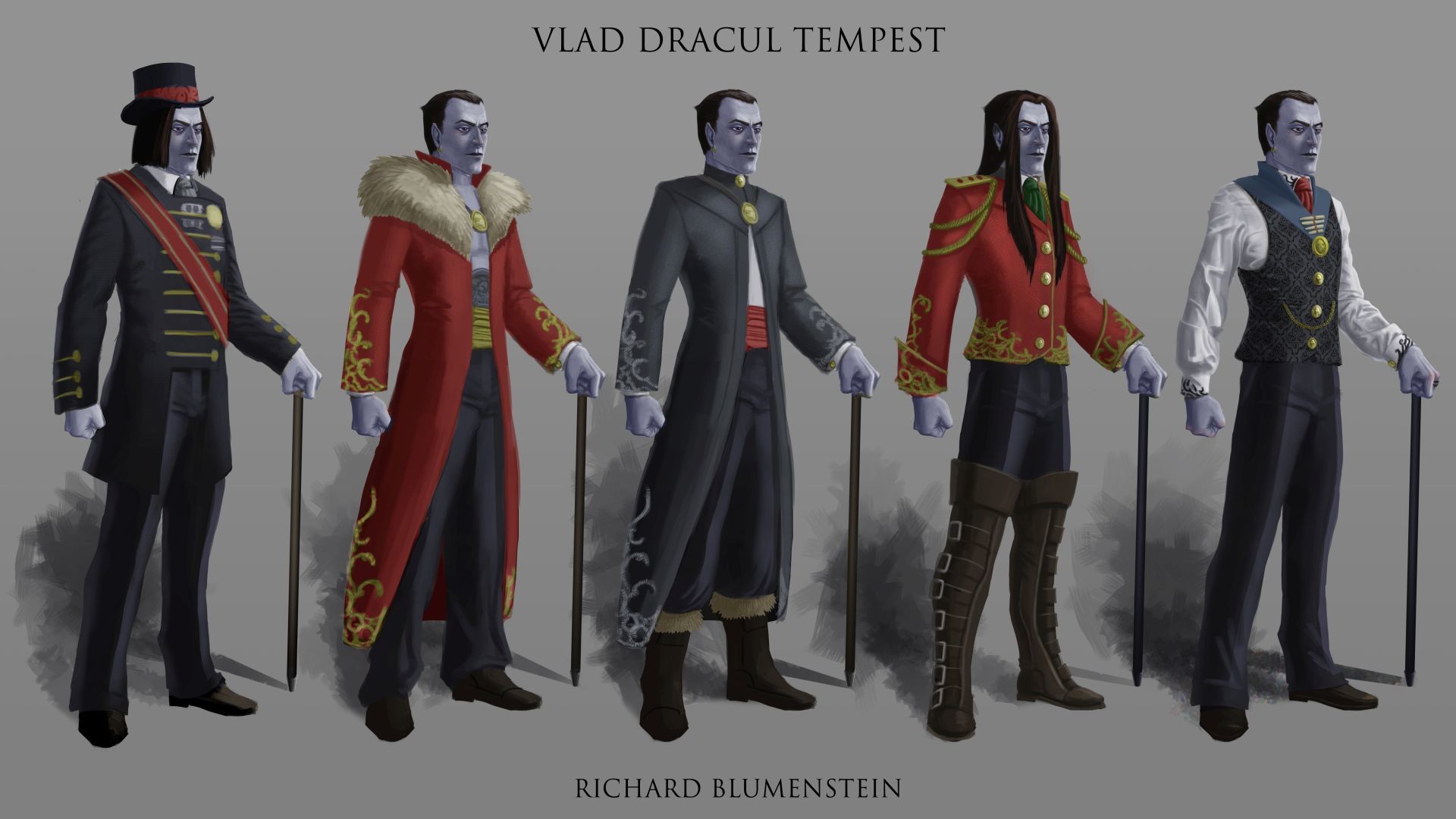 Richard Blumenstein - New Dracula Characters