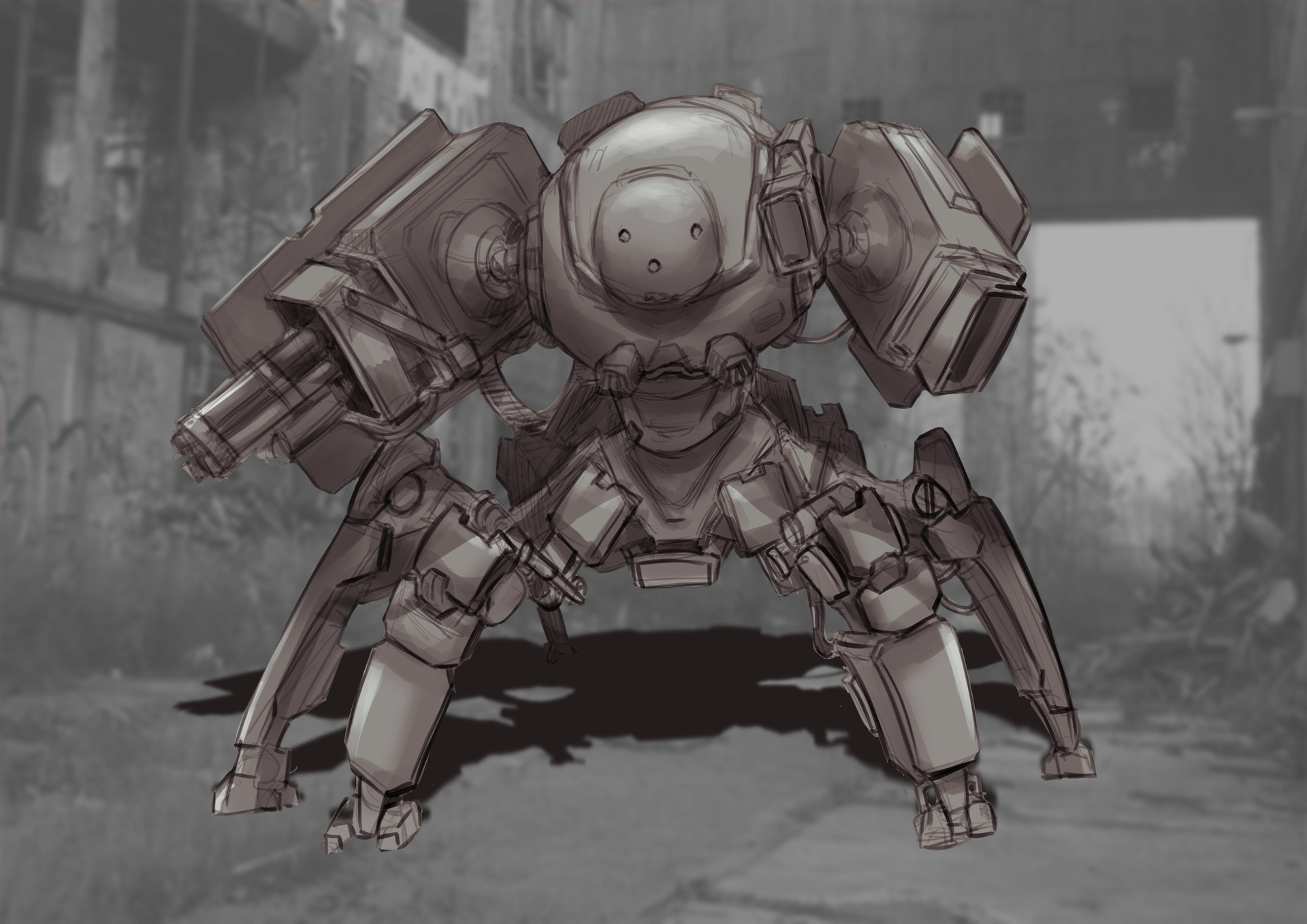 ArtStation - Mech Designs Concept Art