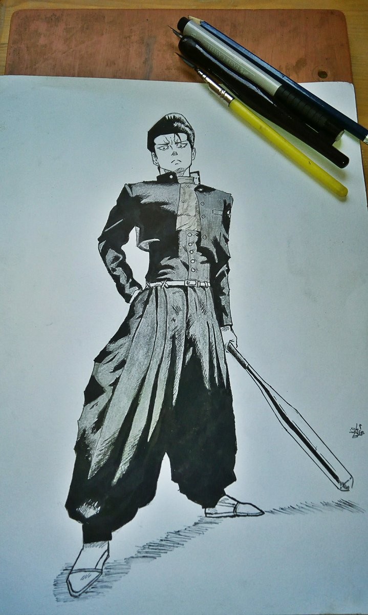 how to draw bat metal