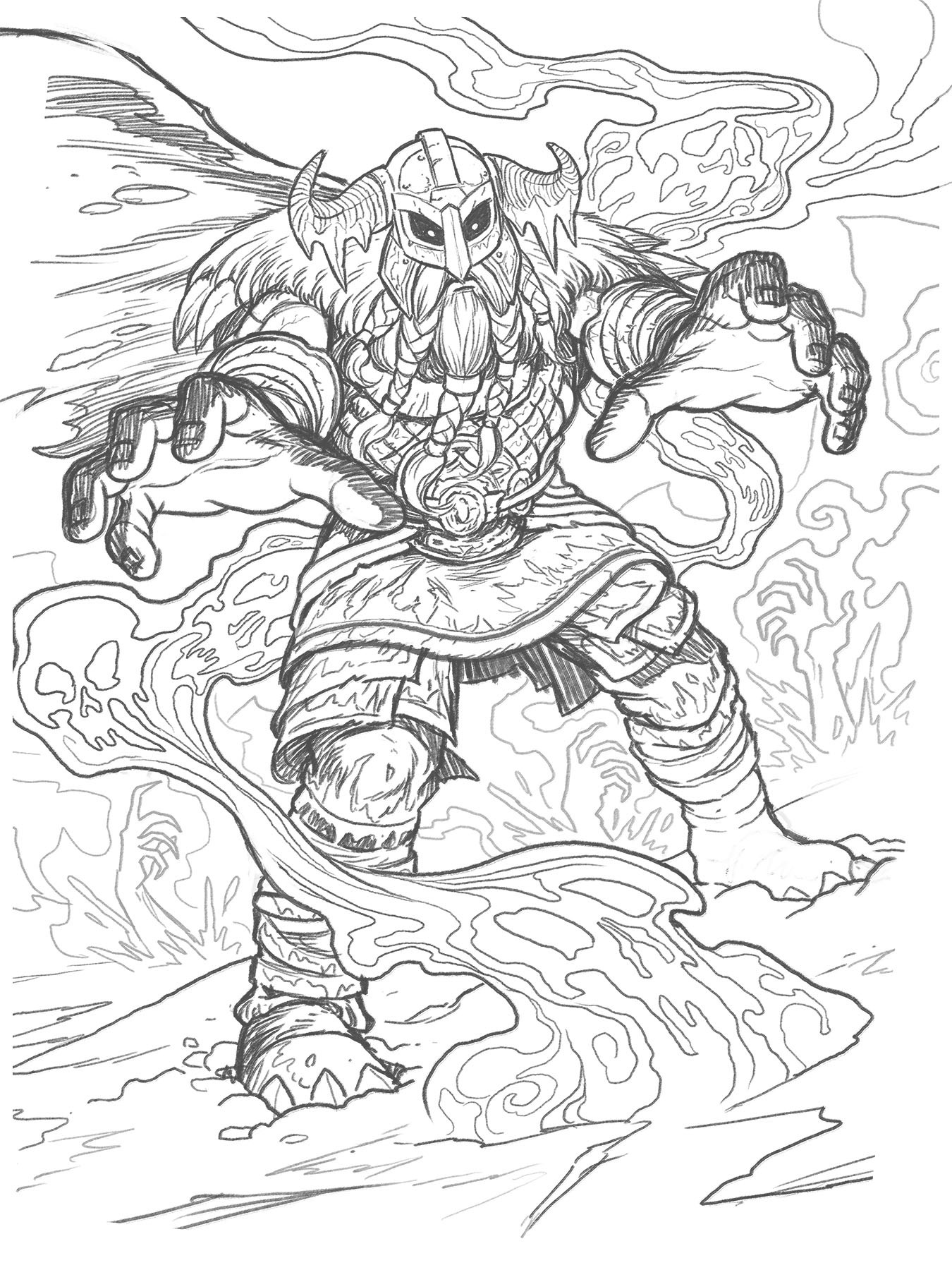 hearthstone coloring pages