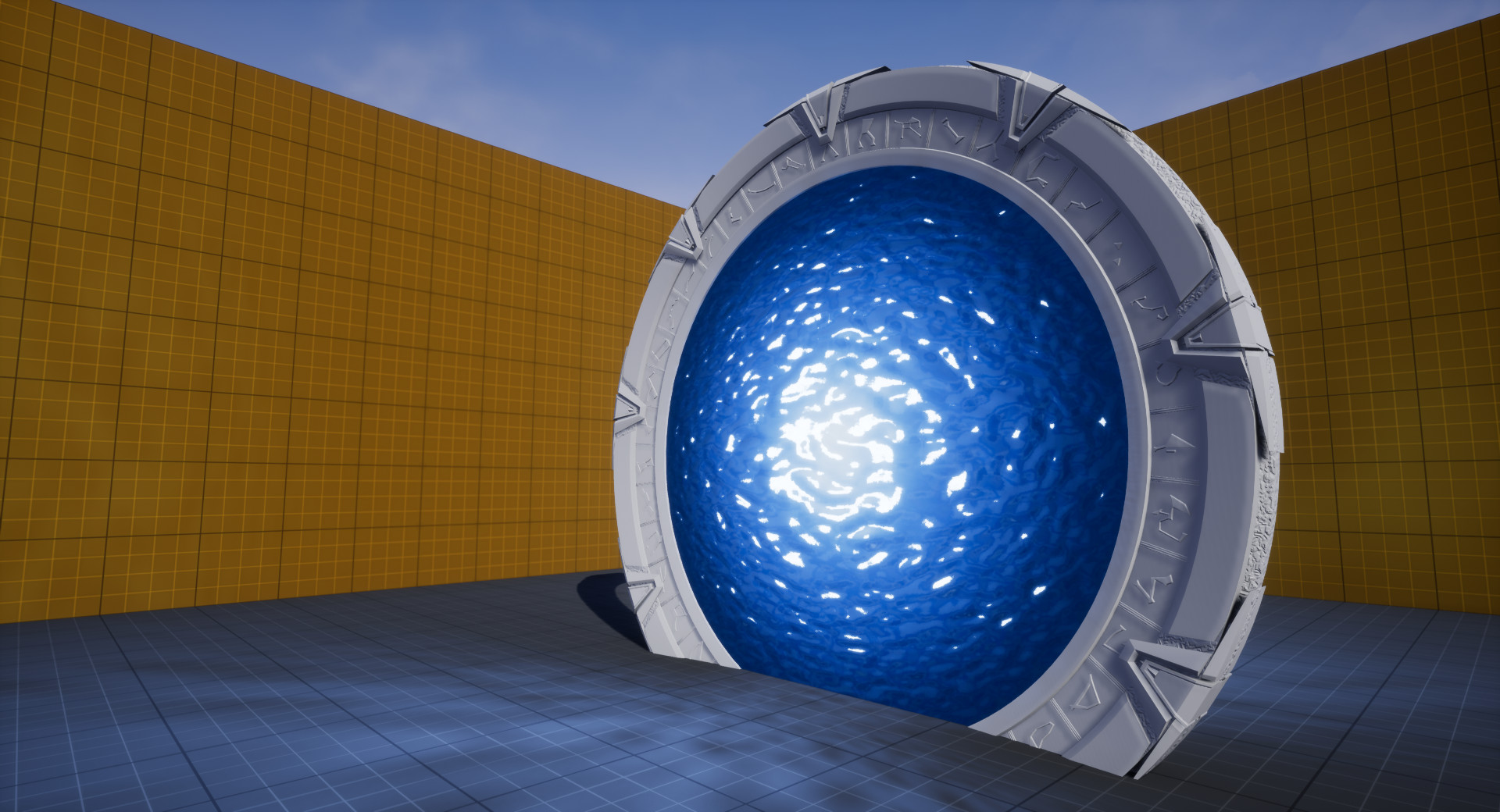 ArtStation - Stargate VFX - UE4 (WIP)