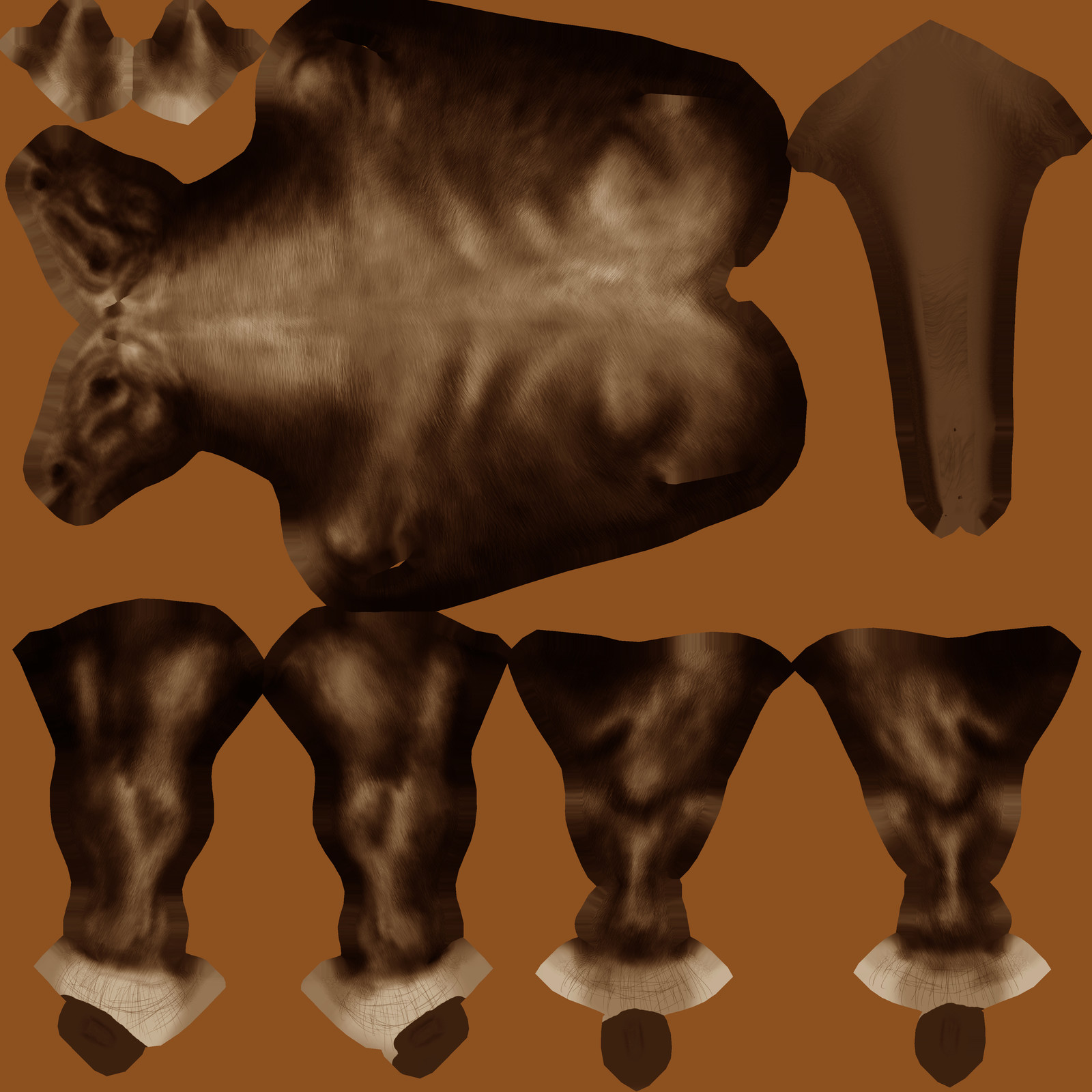 Jordan Beaven - Hand Painted Horse texture