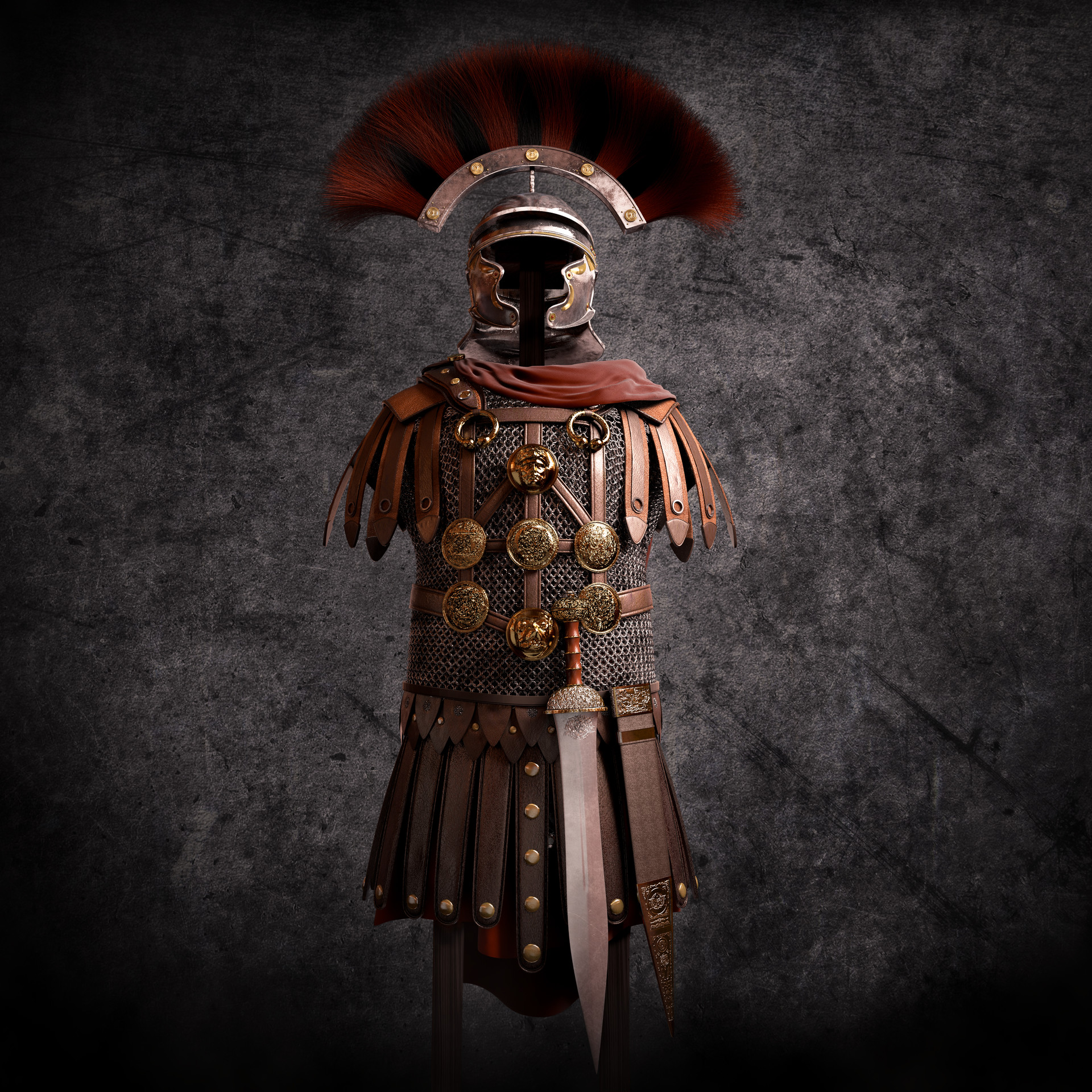 ArtStation - Roman Officer Equip
