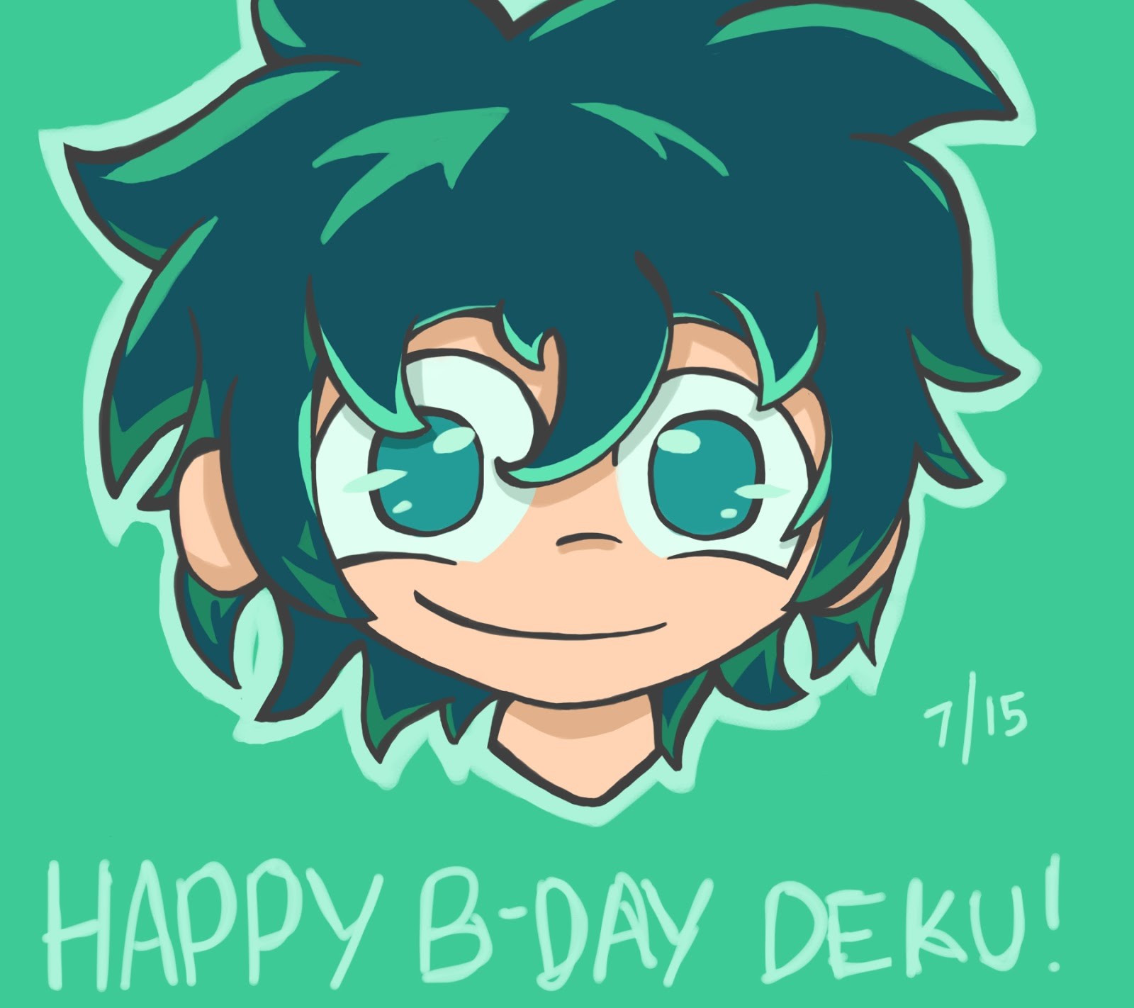 ArtStation - Happy Birthday Deku!