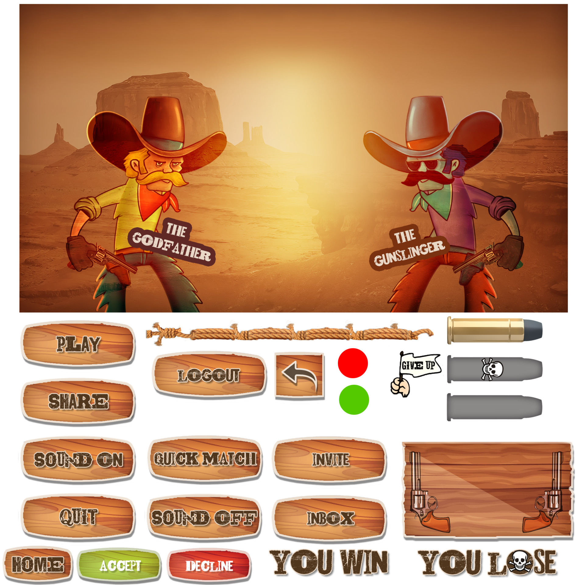 Gourang Nayak - Cowboy Shooter (Multiplayer)