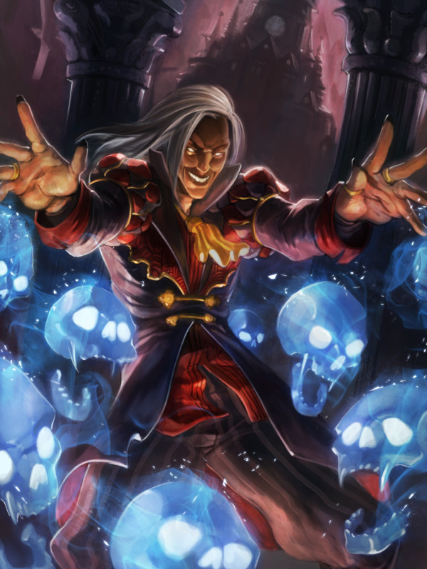 ArtStation - LEAP OF FAITH vampire card