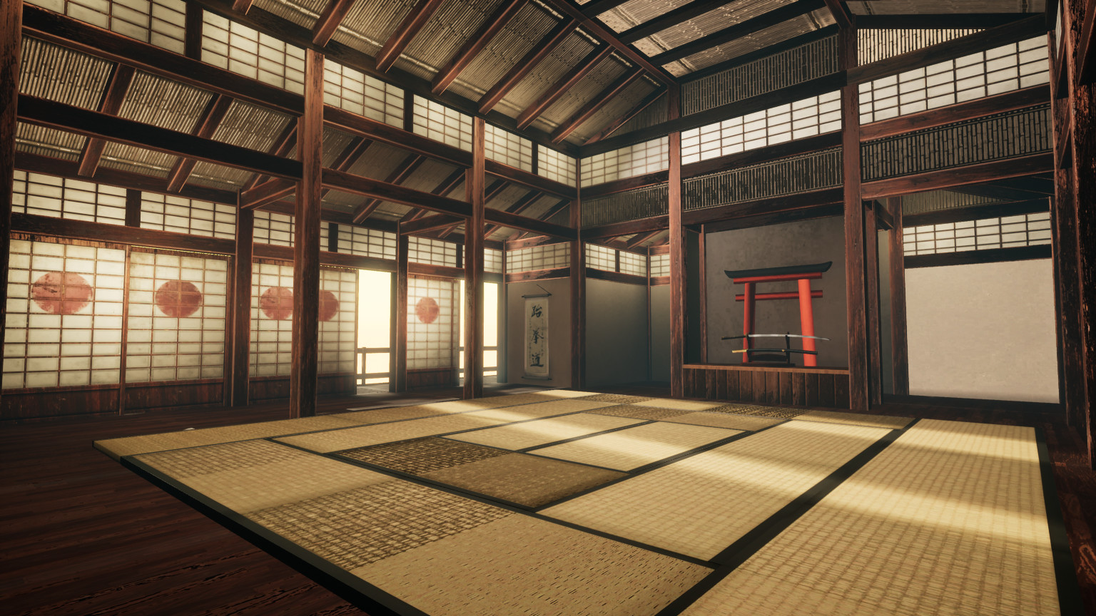 Japanese Dojo Drawings