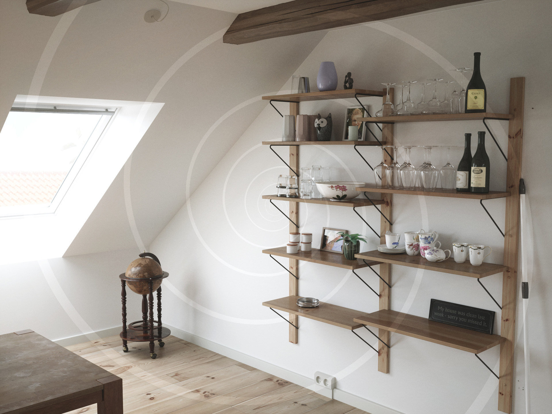 ArtStation - DANISH APARTMENT INTERIOR - FSTORM RENDER