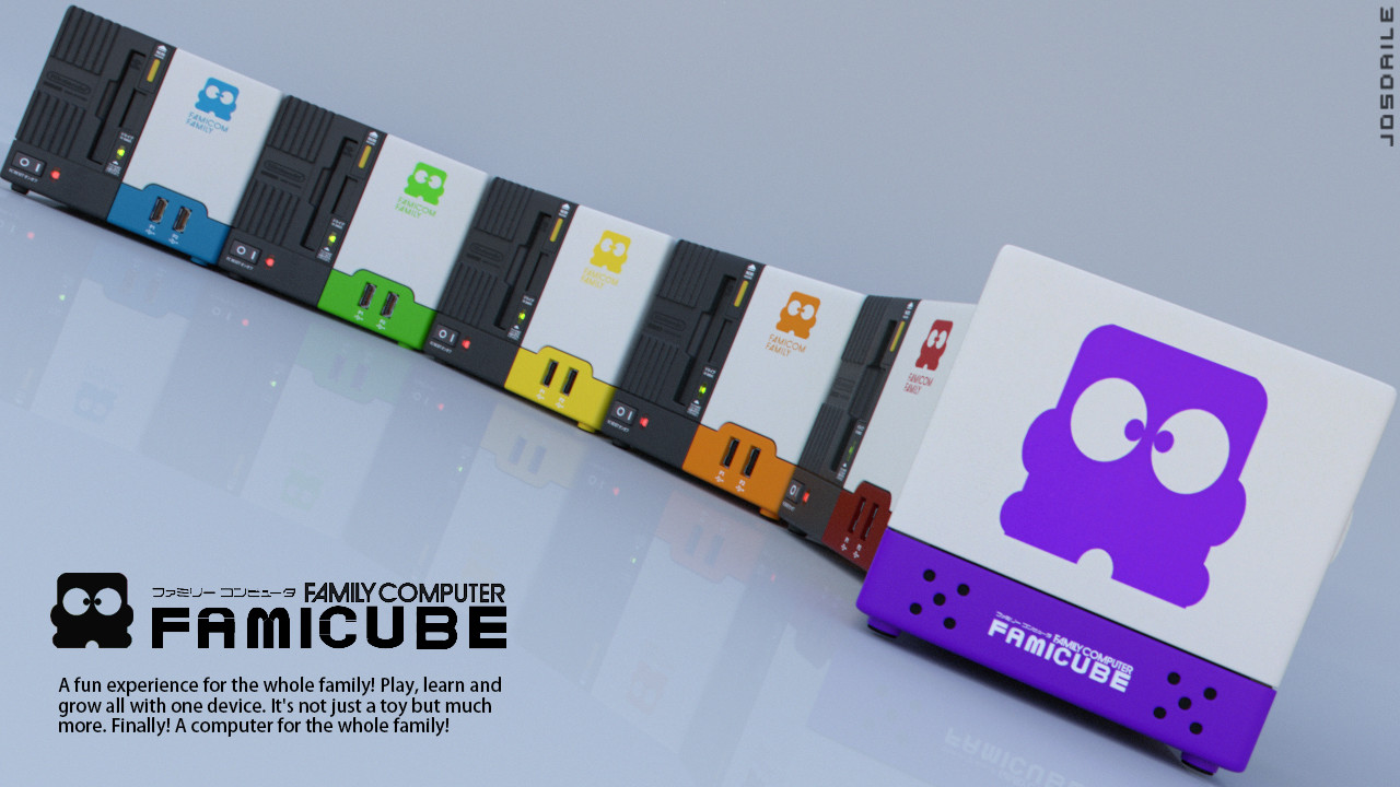 Josdaile Art - Famicube