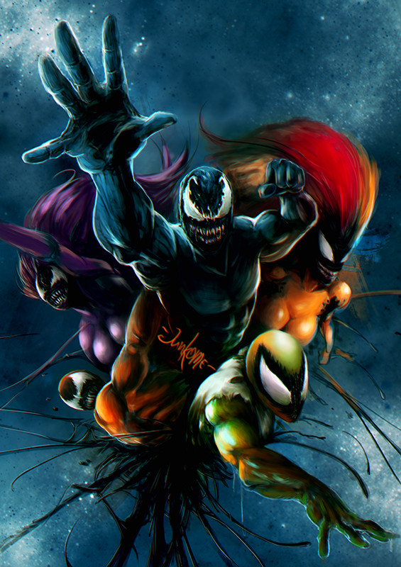 ArtStation - The Five Symbiotes