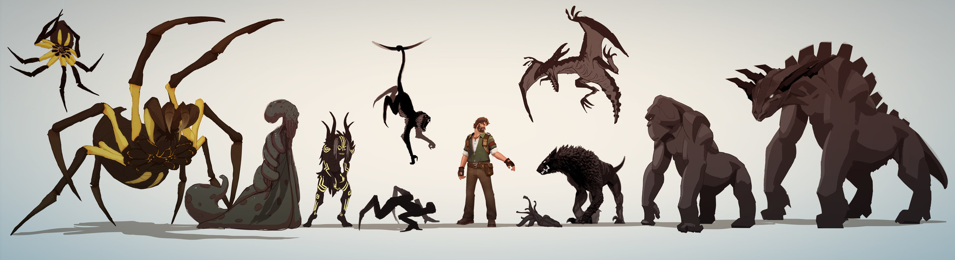 ArtStation - Island Creature Designs