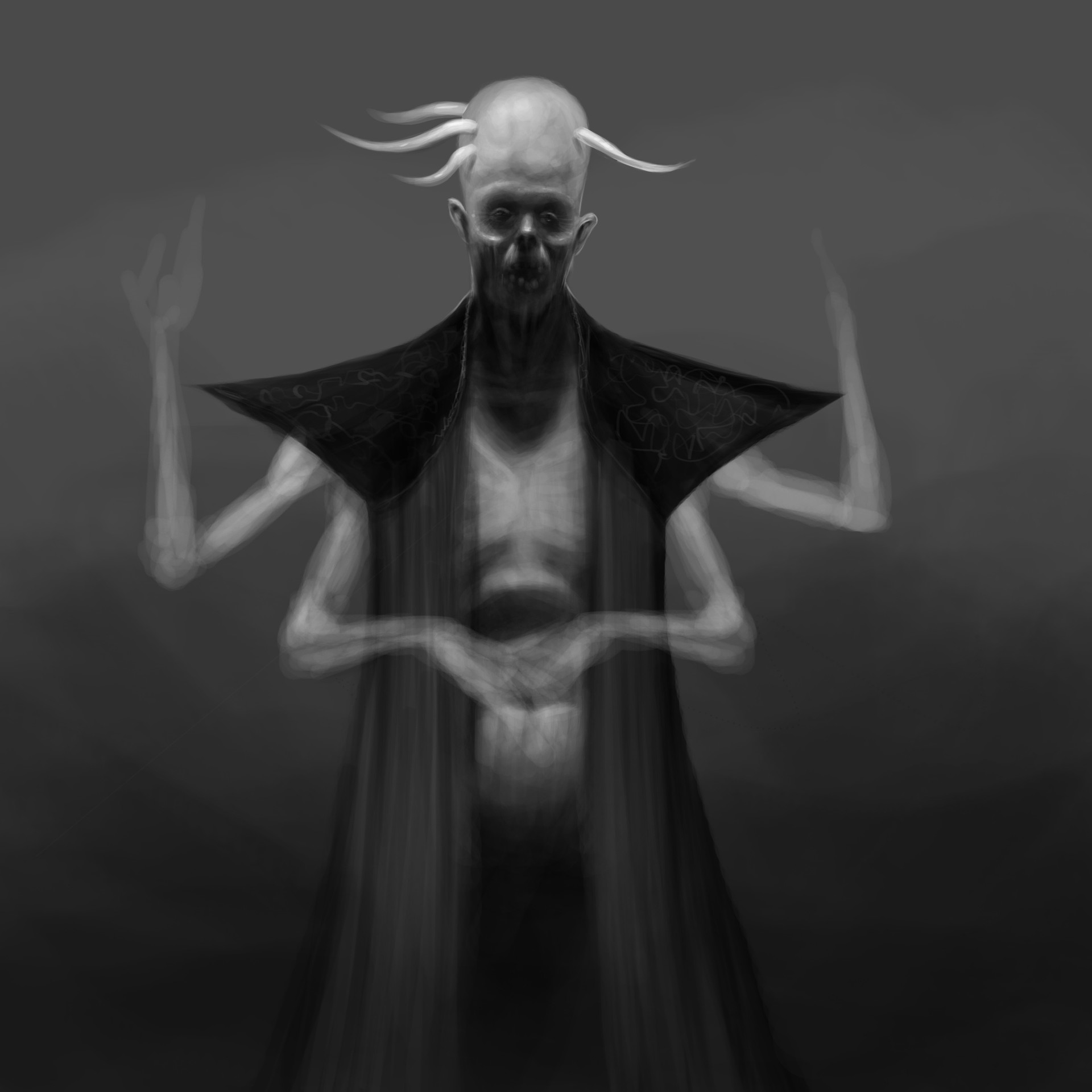 ArtStation - Scary sketch ll