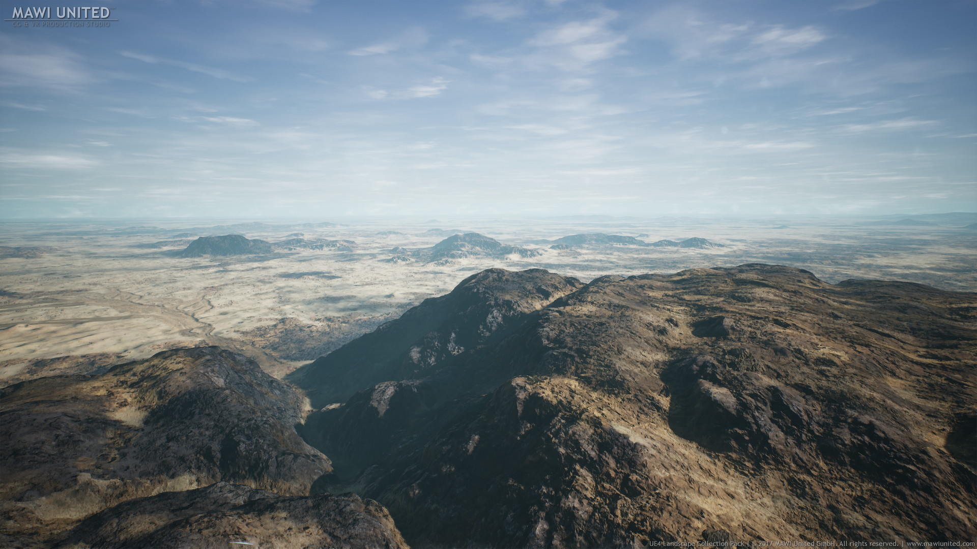 MAWI United - UE4 Lava Desert Landscape