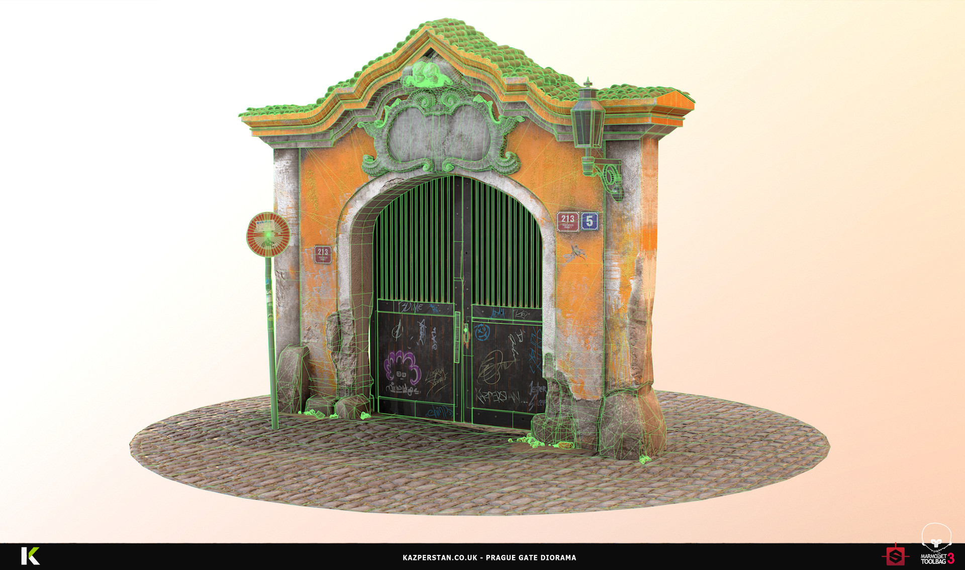 Karen Stanley - Prague Gate Diorama