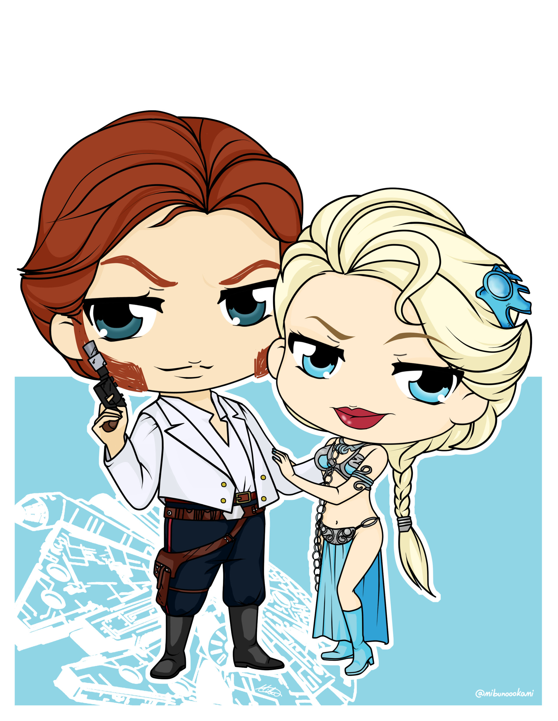 Chibi Elsa Fan Art