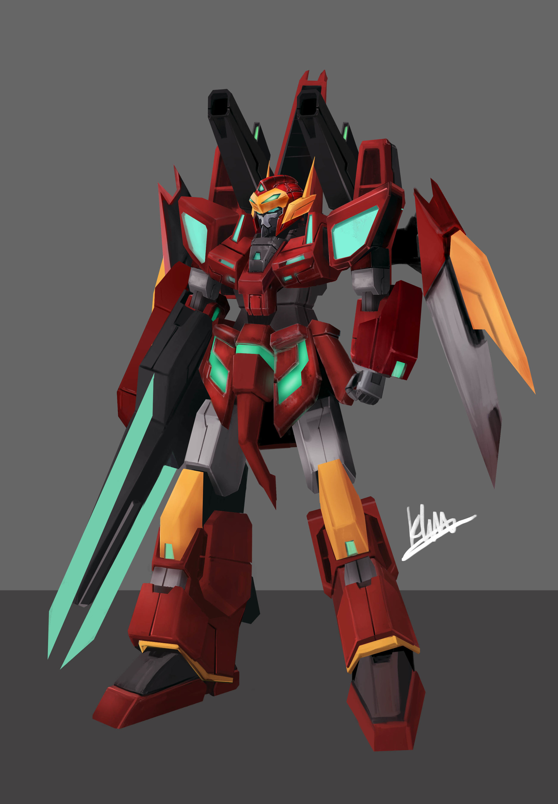 ArtStation - Mecha Design 1 Version 2
