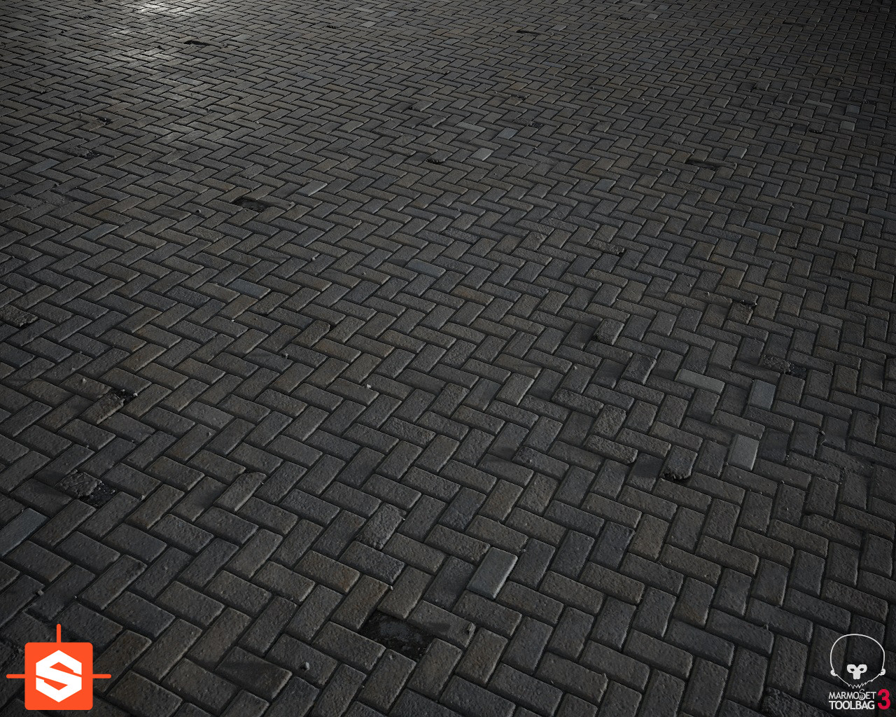 Emily Sherman - Photogrammetry Herringbone Pavers