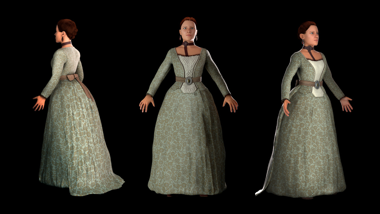 ArtStation - Colonial Woman