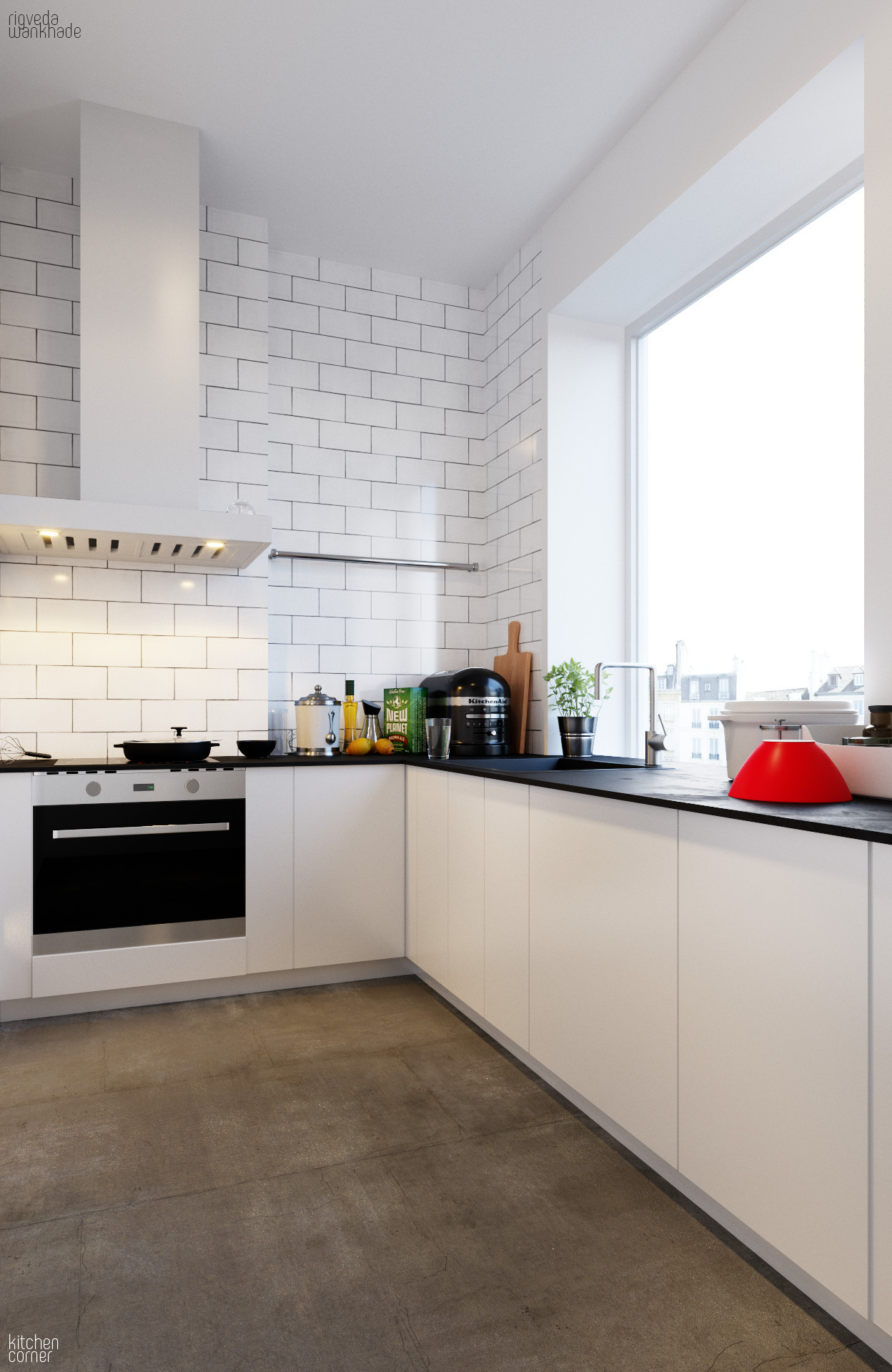 ArtStation - Kitchen Corner Finished