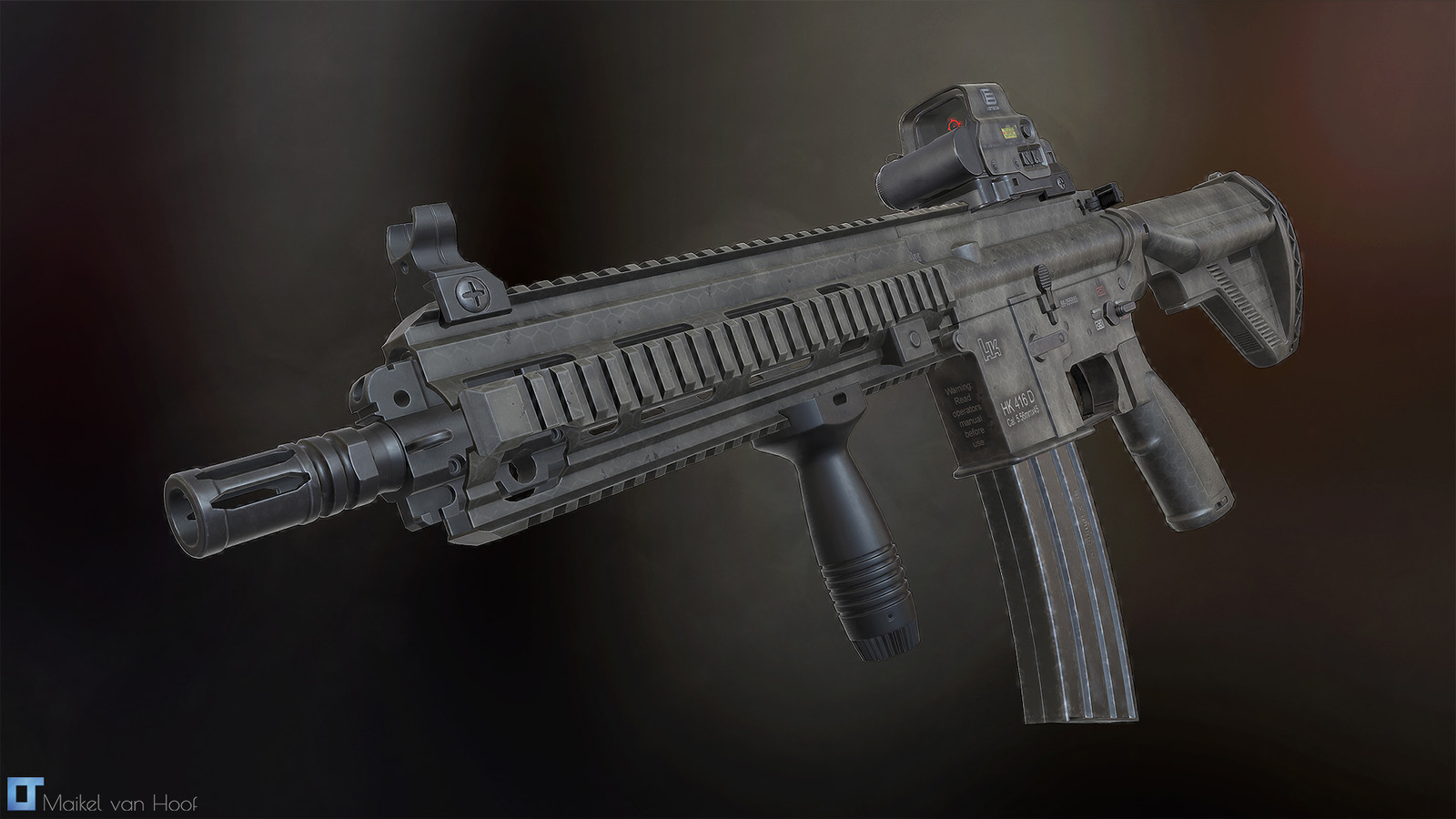 Maikel van Hoof a.k.a. Laggtastic - HK416