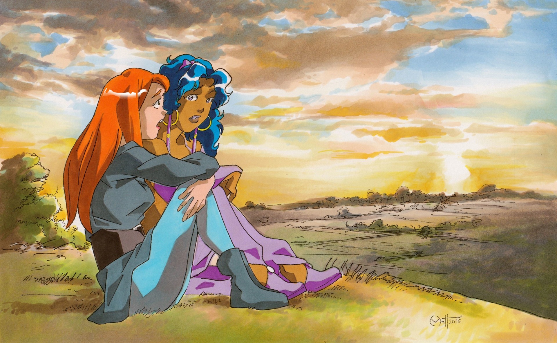 ArtStation - Girl Talk