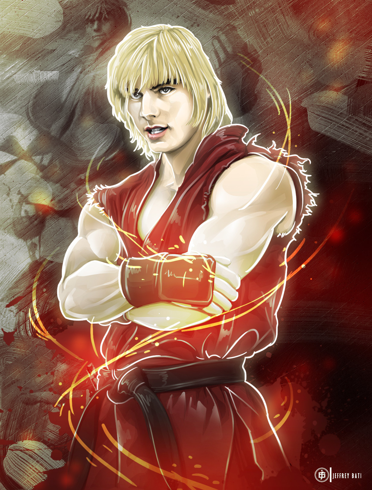 ArtStation - STREET FIGHTER KEN