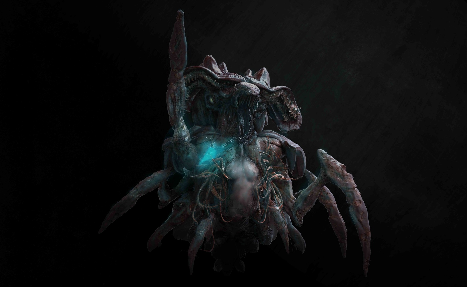 ArtStation - Angler monster, Yuta Shimpo