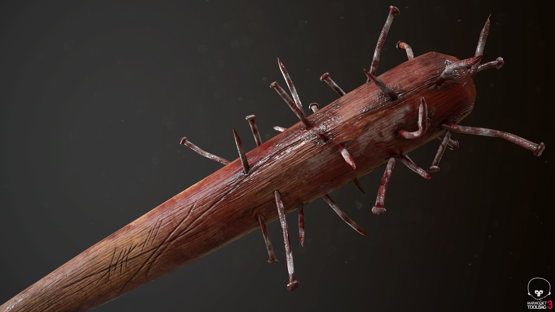 Jascha Wohlkinger - Post Apocalyptic Baseball Bat