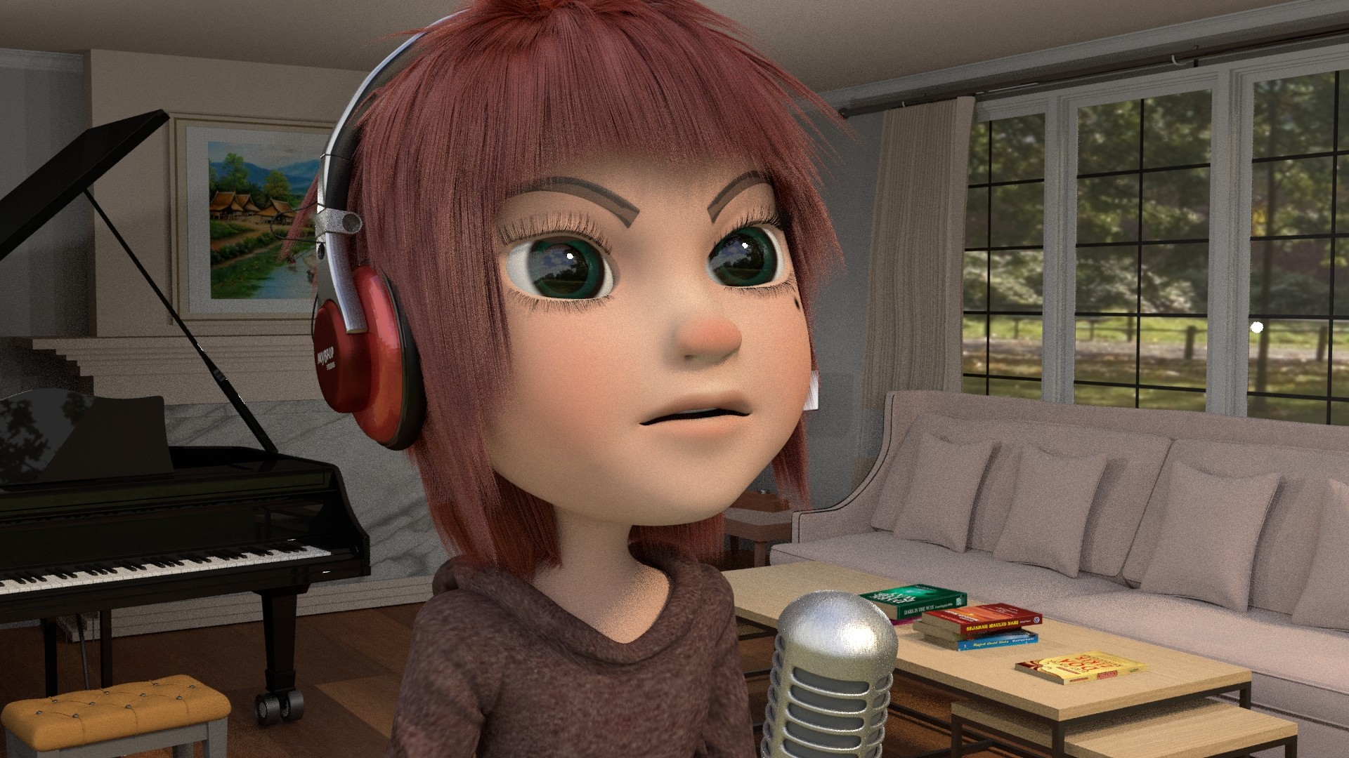 ArtStation - rockabye animation cover