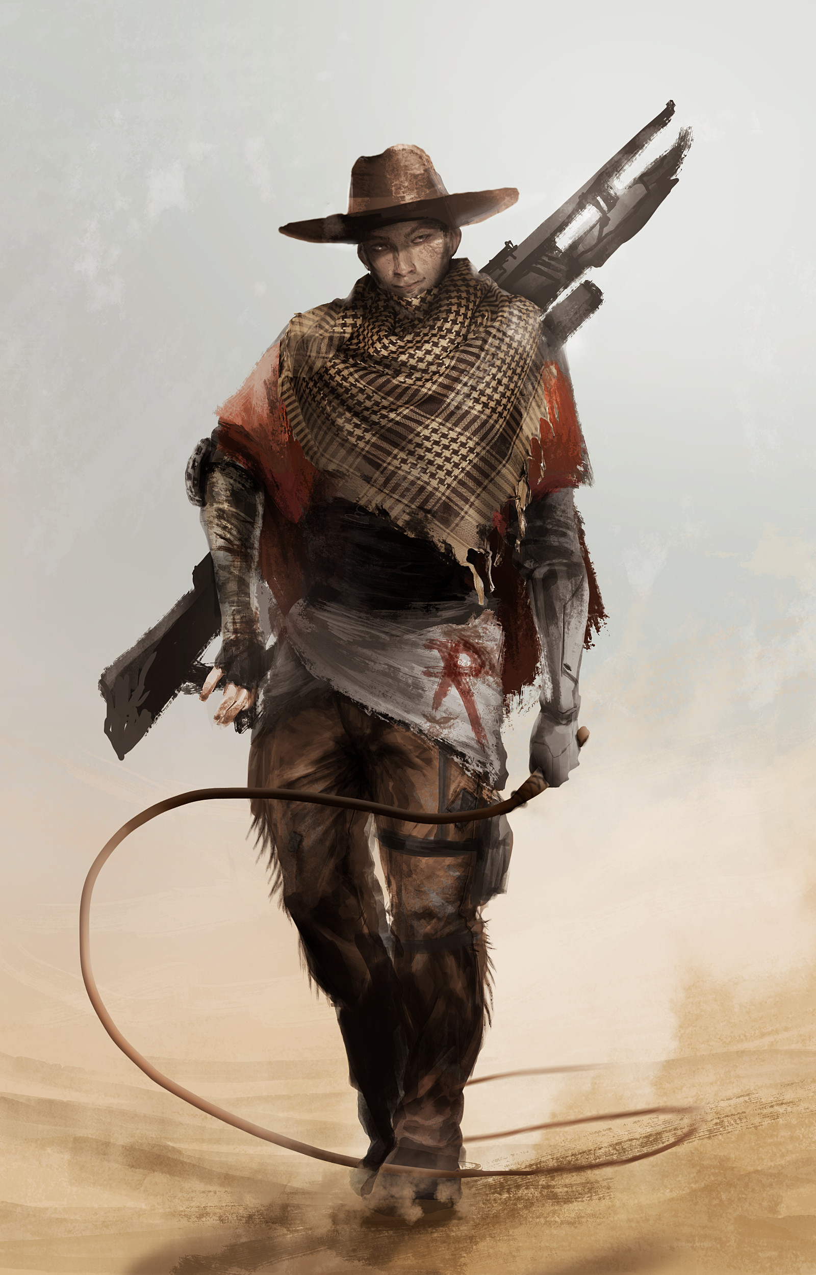 ArtStation - Western gang member