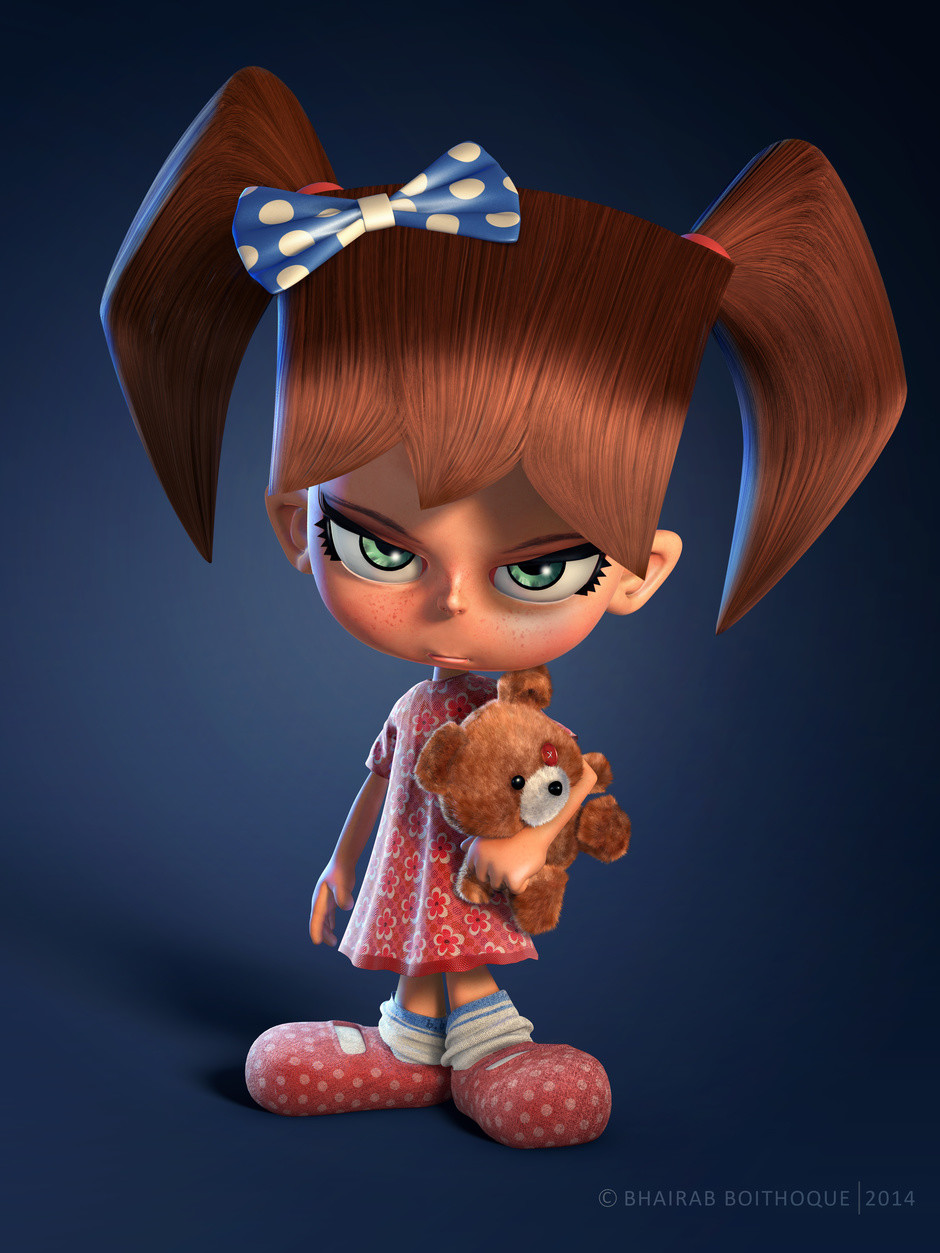 ArtStation - Grumpy kid