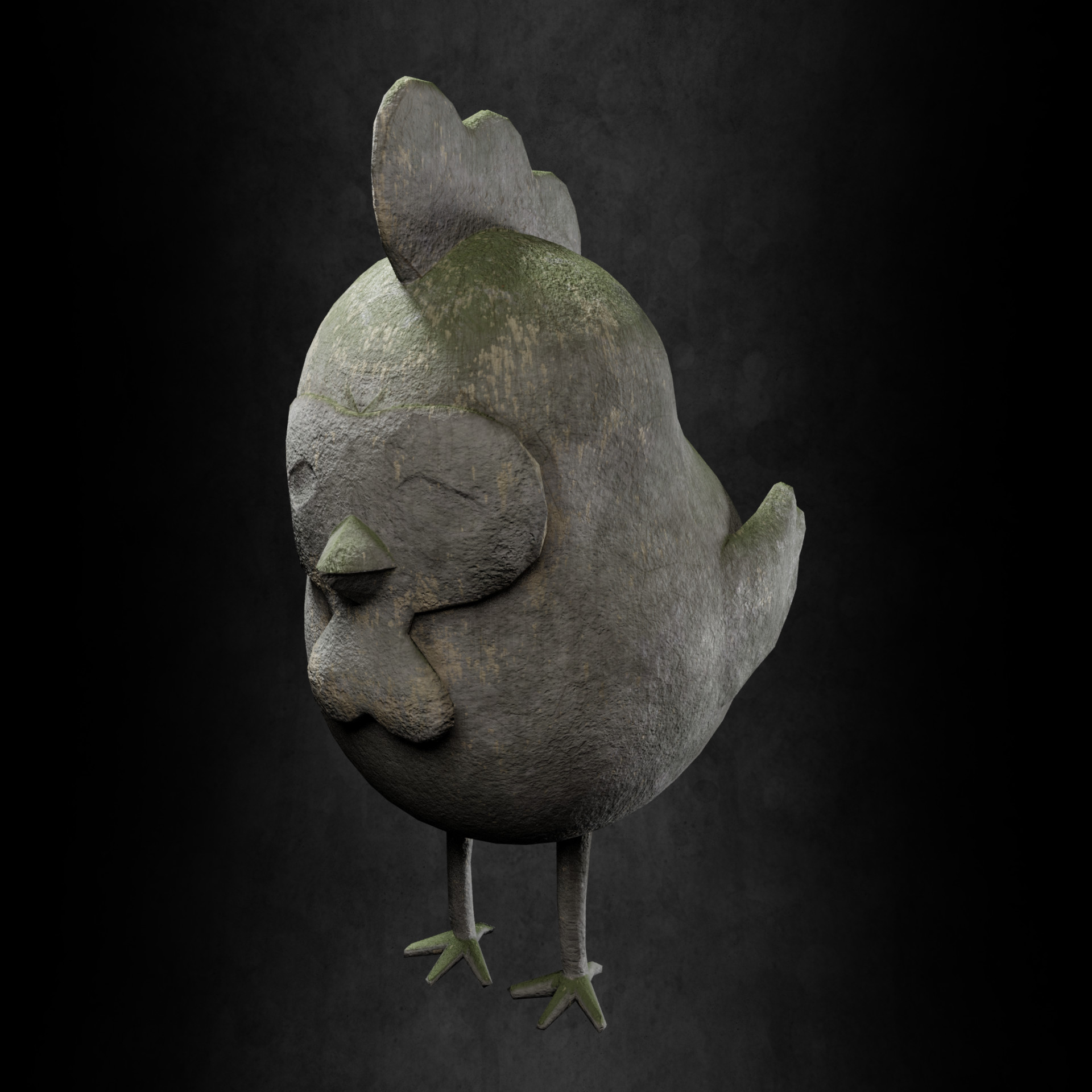 ArtStation - Sad Chicken has waited for a long time...