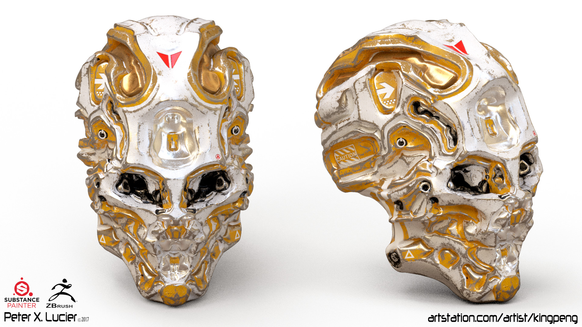 ArtStation - Skull Mech