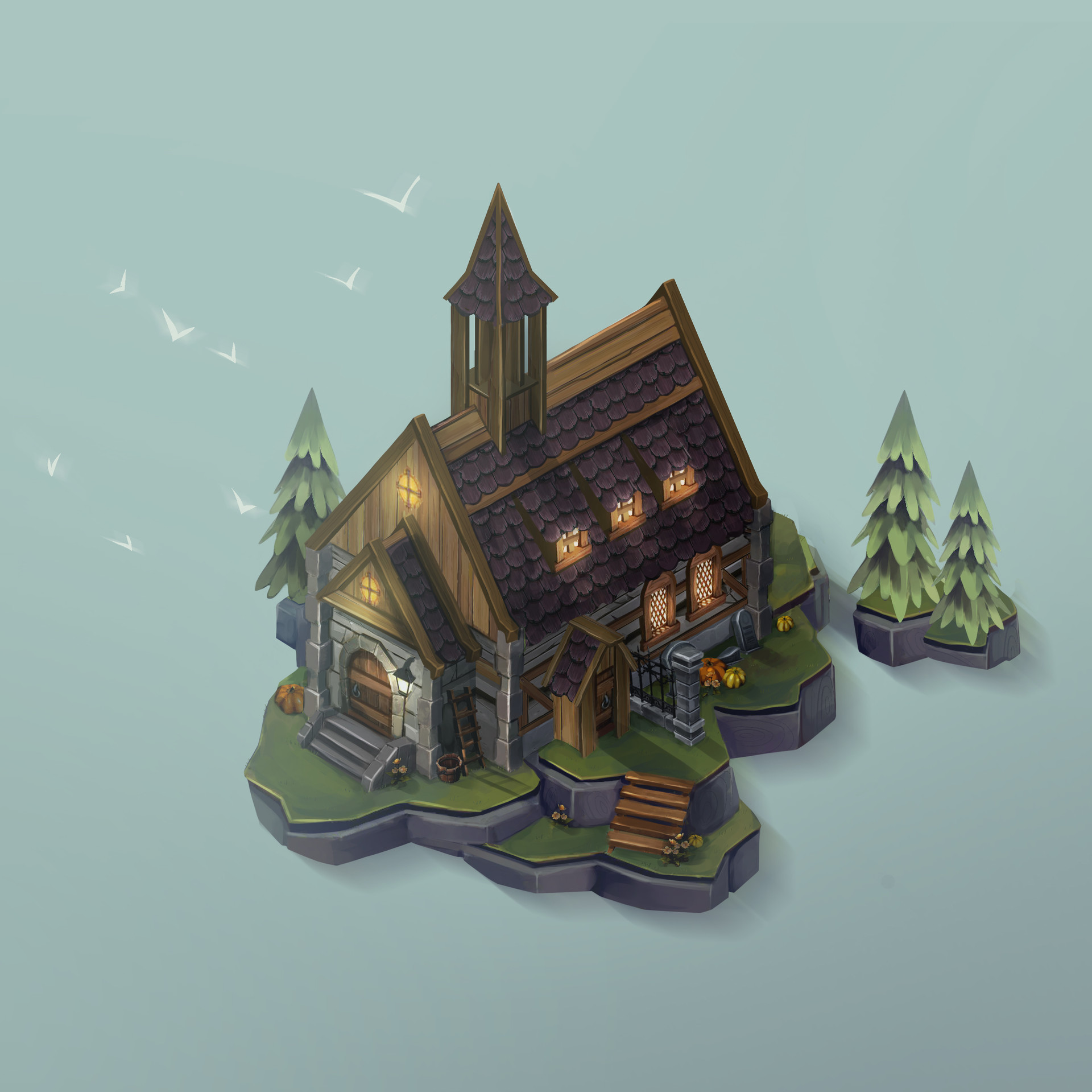 ArtStation - POLYMORPH Foundation game