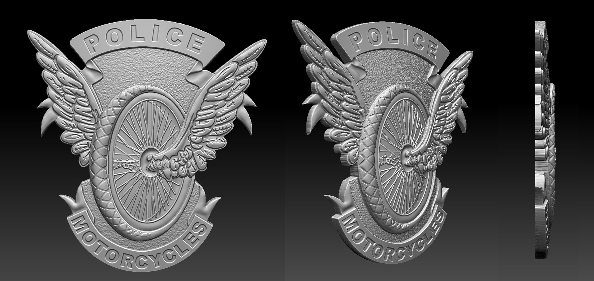 ArtStation - police motorcycles