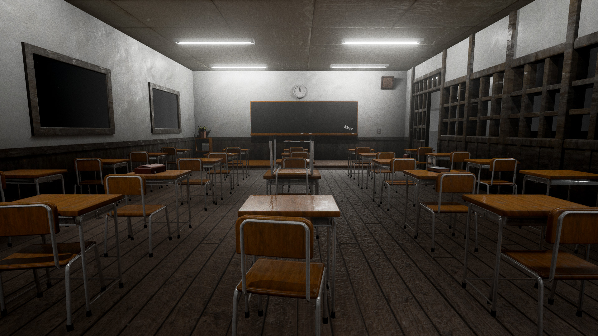 ArtStation - Japanese Class Room