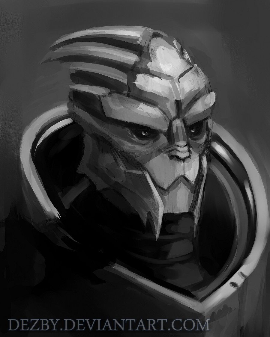 ArtStation - Garrus Vakarian Practice