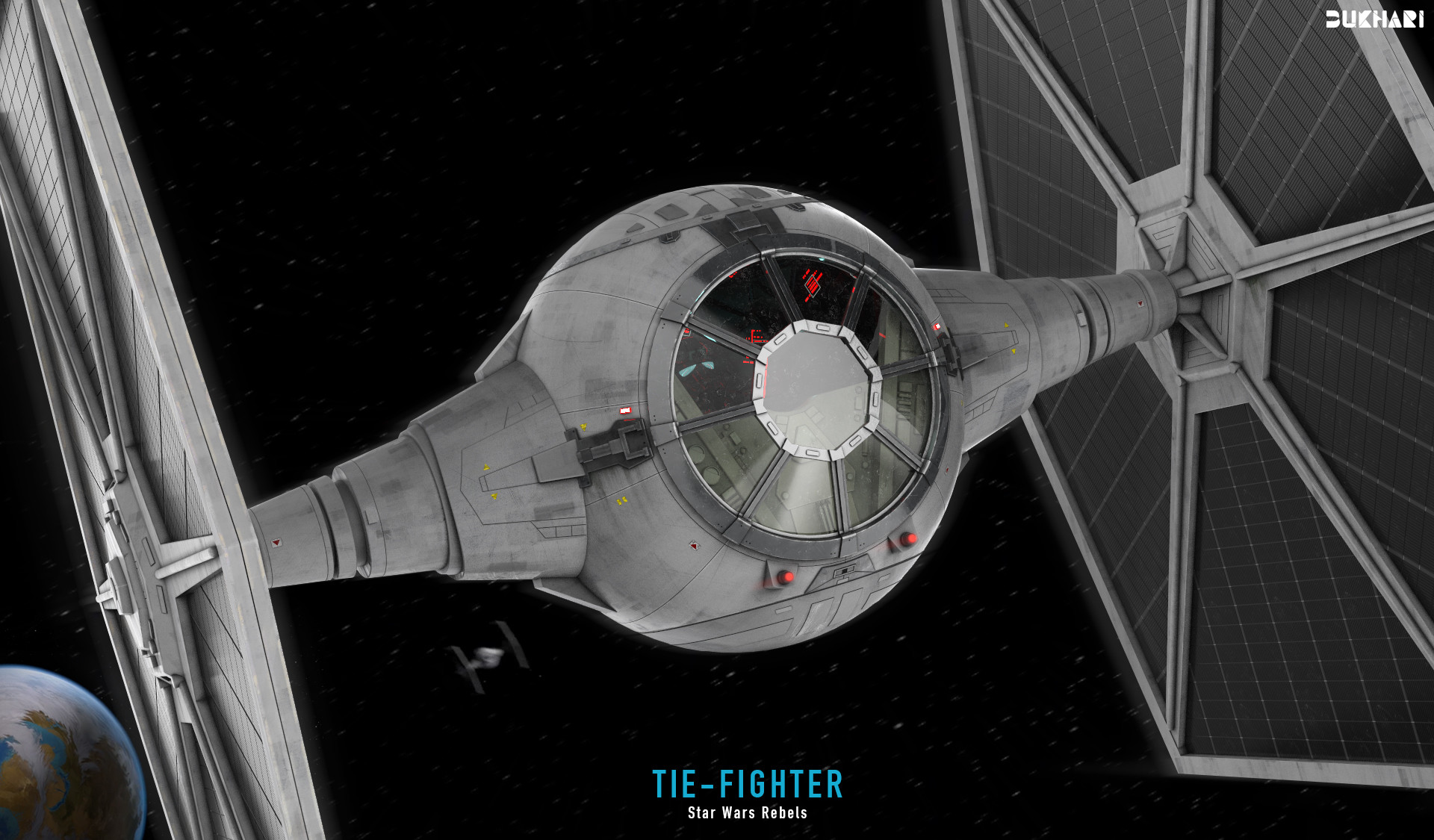 ArtStation - Tie-Fighter (Star Wars Rebels)