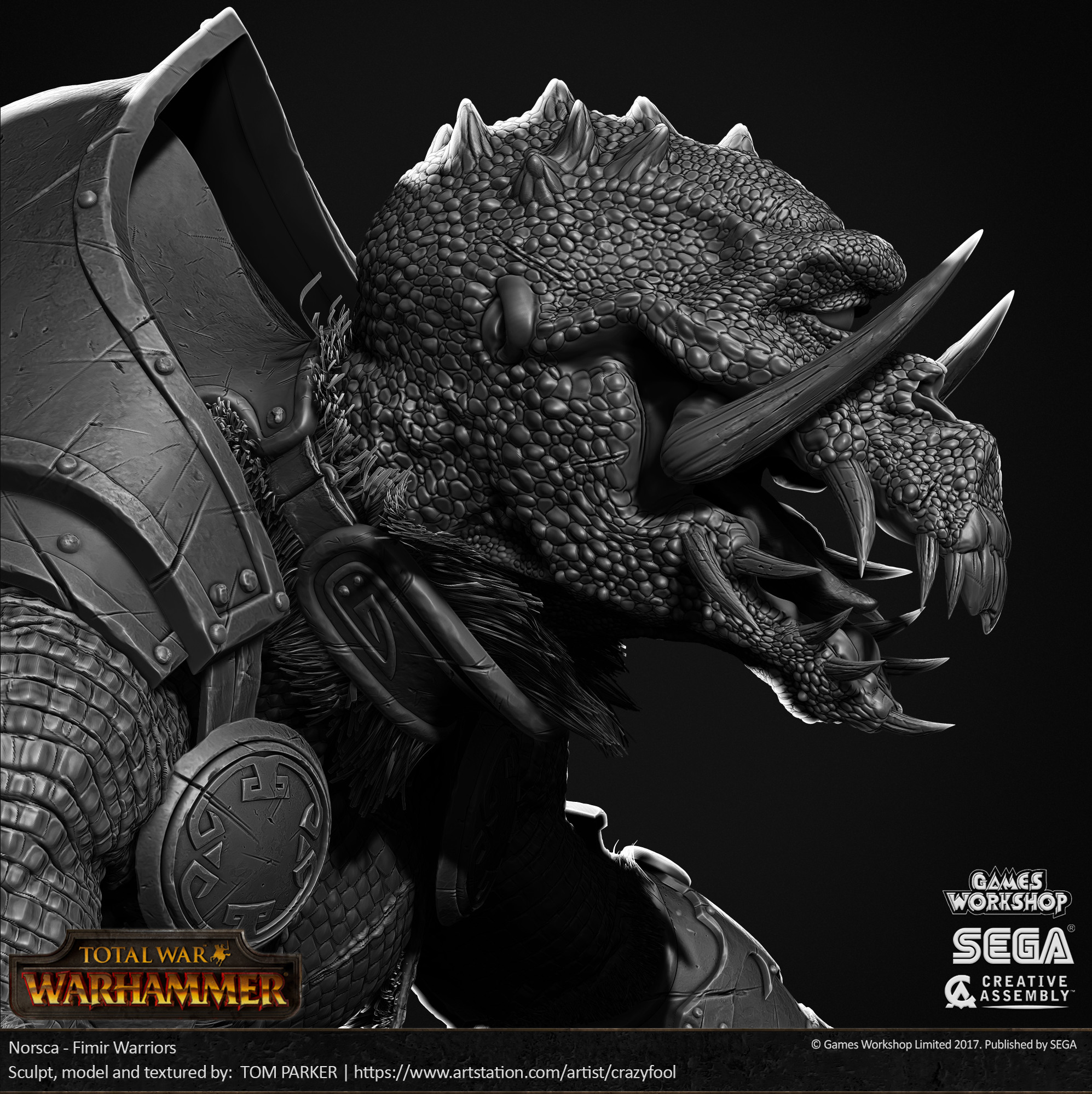 Tom Parker - Total War Warhammer - Norsca DLC - Fimir Warriors