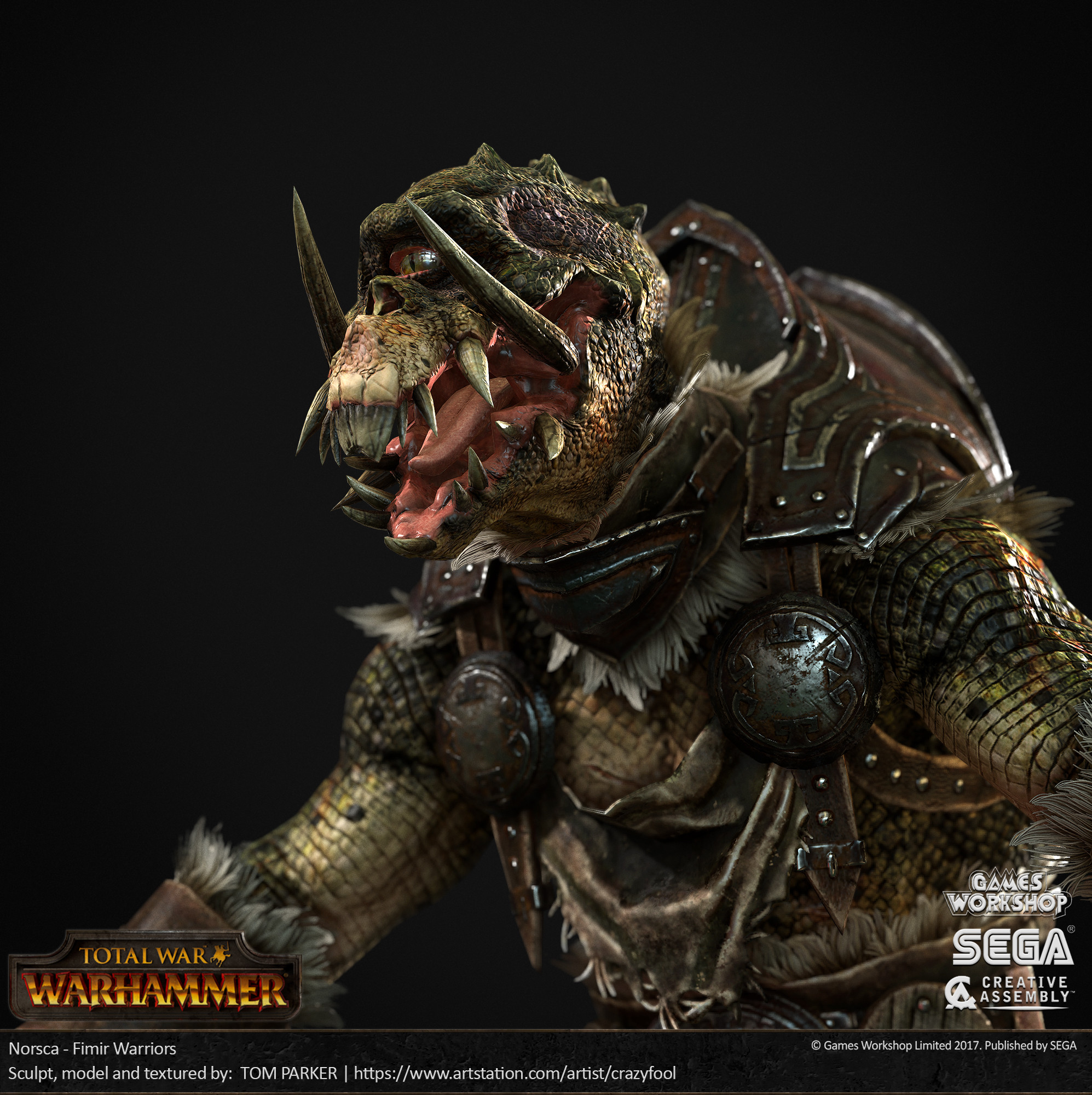 Tom Parker - Total War Warhammer - Norsca DLC - Fimir Warriors