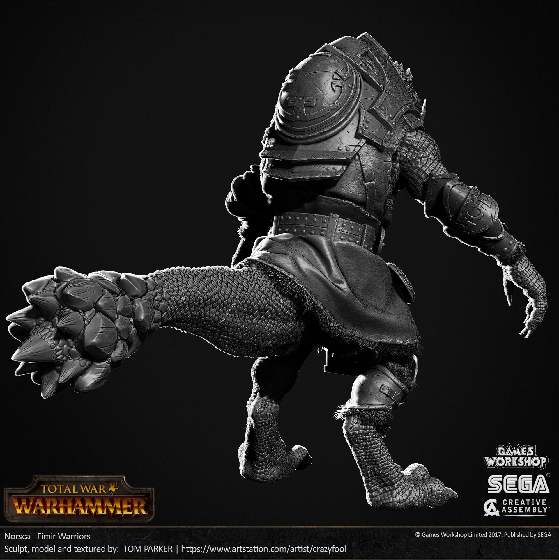 Tom Parker - Total War Warhammer - Norsca DLC - Fimir Warriors