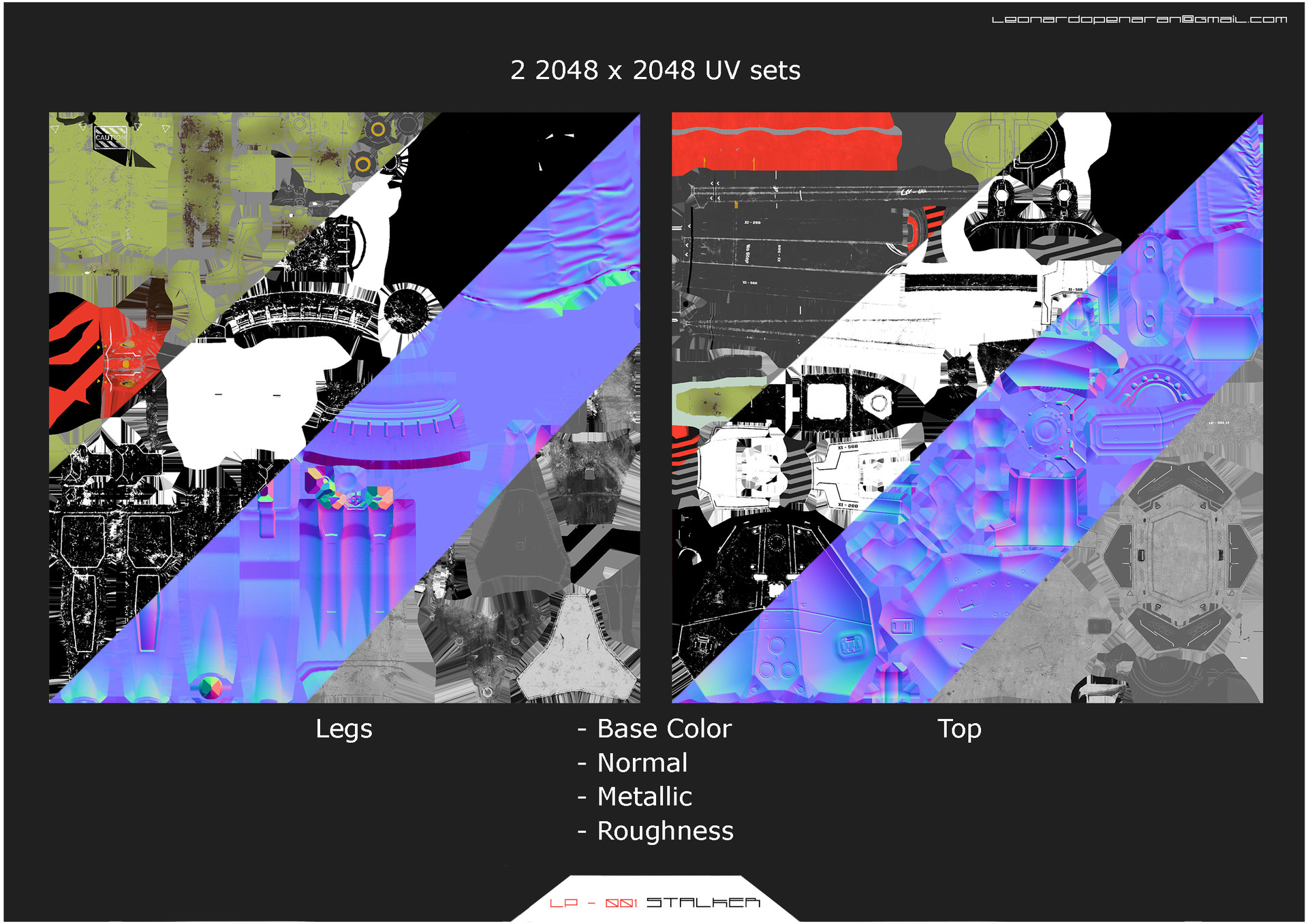 Leonardo Peñaranda - LP - 001 Stalker Mech project
