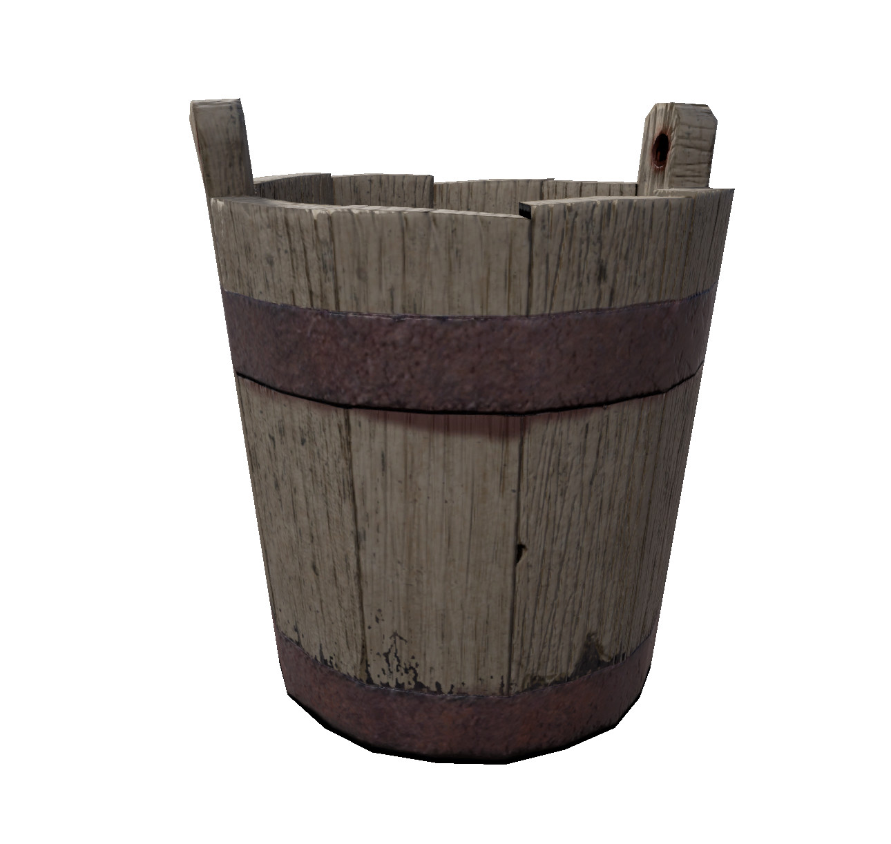 ArtStation - Wooden Bucket