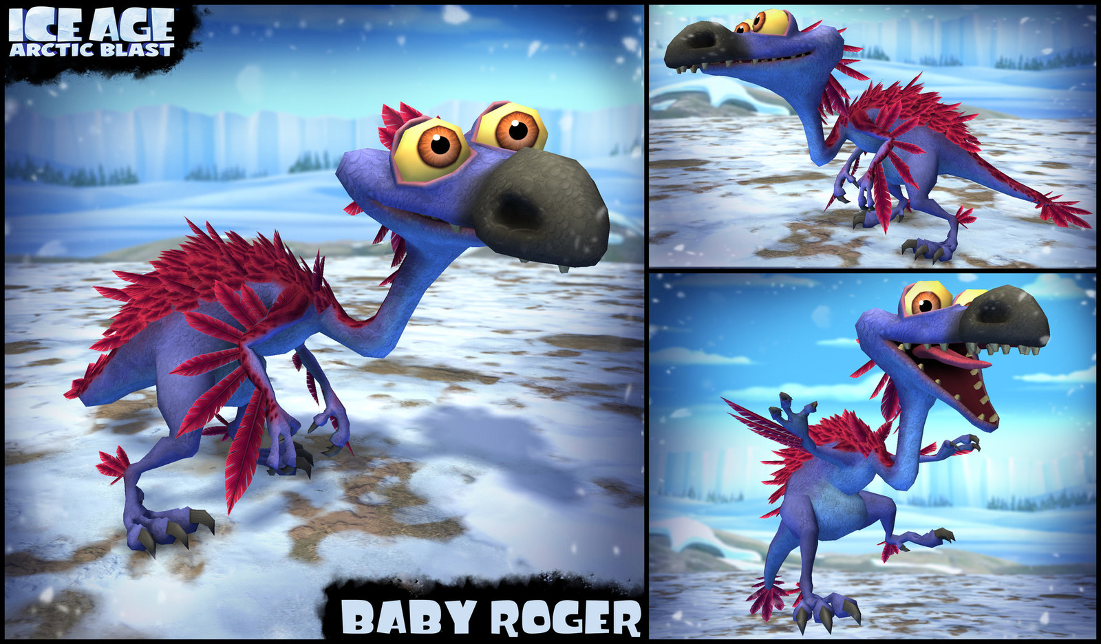 Art of Matthew Wood - Ice Age Arctic Blast Characters