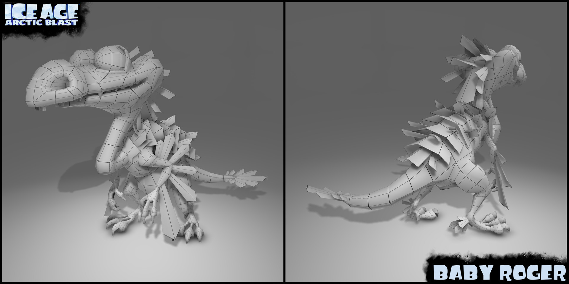 Art of Matthew Wood - Ice Age Arctic Blast Characters