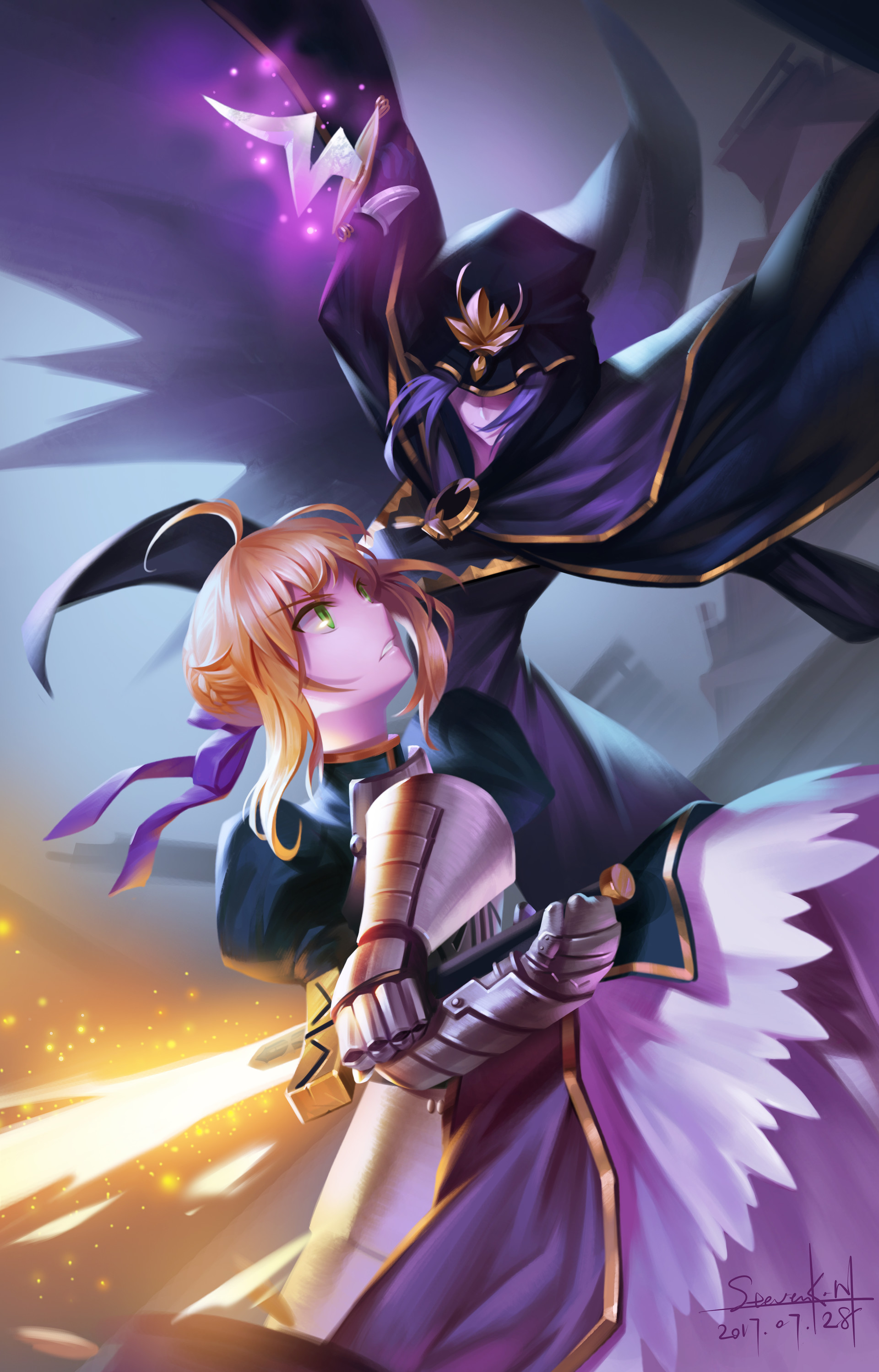 ArtStation - Saber&Caster